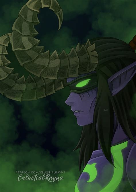Illidan Stormrage An Artworks To World Of Warcraft CelestialRayna
