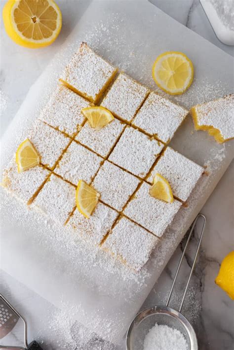 The Best Classic Easy Lemon Bars Recipe Lifestyle Of A Foodie