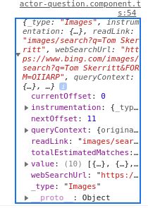 Typescript Angular Property Value Does Not Exist On Type Object