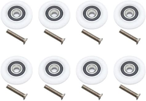 Duschtürrollen Duschkabine Rollen Schiebetür Rollen Stück Nylon Lager Rollen für