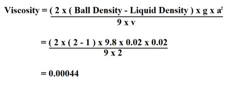 Viscosity Index Formula Equation Webdesignkool
