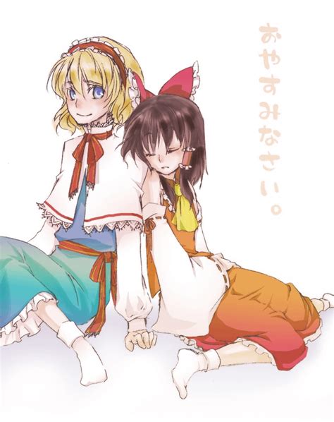 Comforting Place To Sleep Touhou Wholesomeyuri