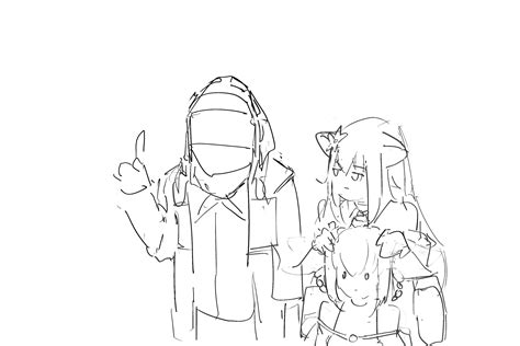 Doctor Suzuran And Folinic Arknights Drawn By Gandy Gan3e46