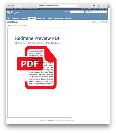 Redmine Preview Pdf Plugins Redmine