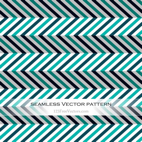 Colorful Zigzag Seamless Pattern Vector