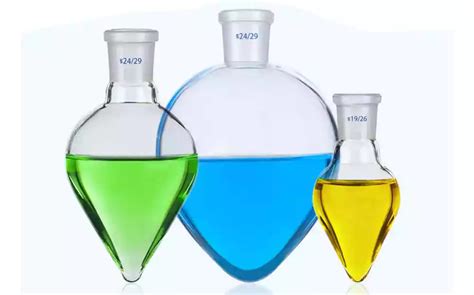 Pear Shaped Flask 5 Ml 2000 Ml Medlab
