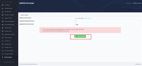 Addon Install LMSZAI Documentation