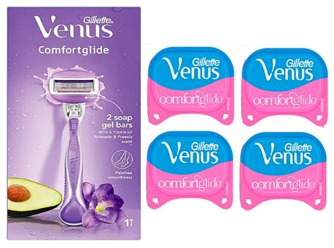 Zestaw Gillette Venus Breeze Maszynka +5 Wkładów , Ostrzy Wymiennych ...