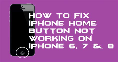 How To Fix IPhone Home Button Not Working On IPhone Crazy Tech Tricks