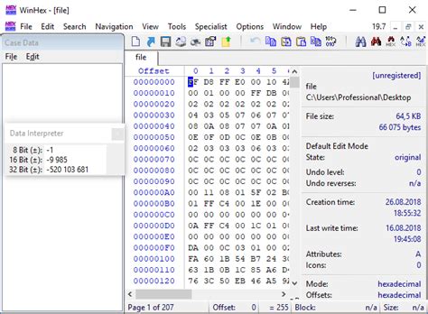 Hex редакторы и редактирование любых типов файлов