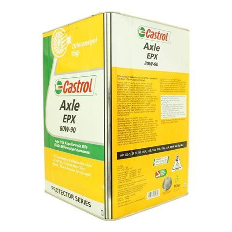 Castrol Axle EPX 80W90 16 Kg Şanzıman Yağı Fiyatı Oilmarkt
