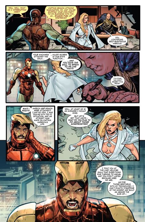 Tony Stark And Emma Frost Marvel Avengers Alliance Marvel Avengers Assemble Avengers Comics
