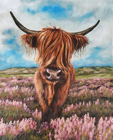 Highland Cow By Sue Gardner Fine Art Print Ubicaciondepersonas Cdmx