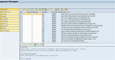 Martin Maruskin Blog Something About SAP Suppressing Messages