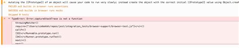 Browser Build Of Jest Matchers Has Useless Failure Information Outside