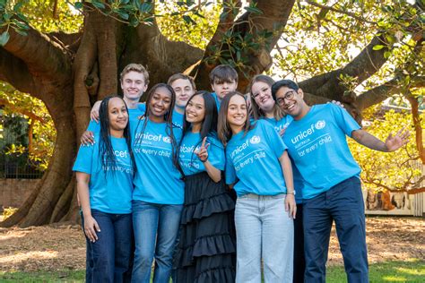 Unicef Australias Young Ambassadors