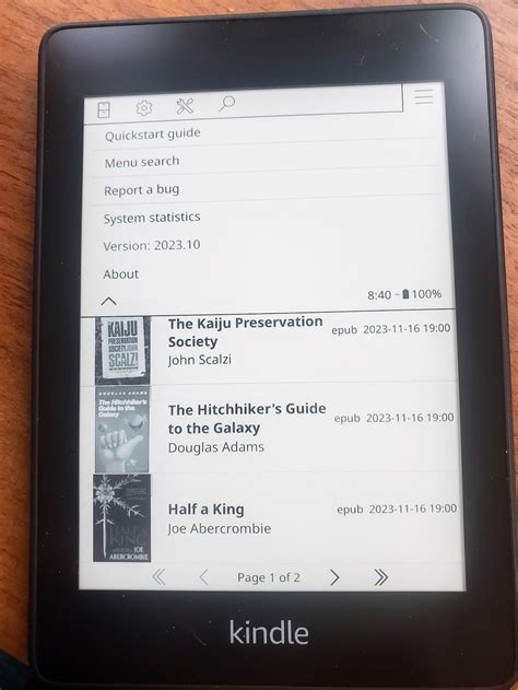 Successfully Installed Kual And Koreader On The Brand New Pw From Woot R Kindle