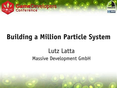 pdf building a million particle system lutz latta · basics of
