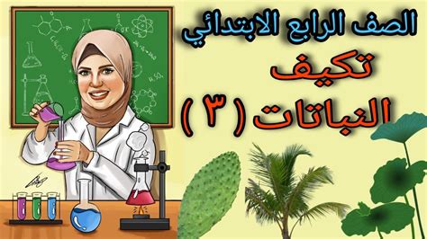 طرق تكيف النباتات علوم الصف الرابع الابتدائي المنهج الجديد2022