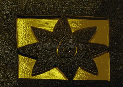 Glass Pattern 4 Gold Shades And Brass 5 Stock Image Image Of Glow