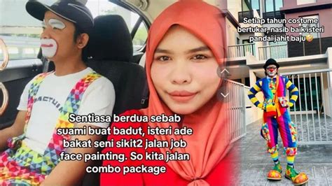 Kisah Gadis Malaysia Nikahi Pria Kerja Jadi Badut Tak Sangka Nasibnya Mujur Kini Hidup Makmur