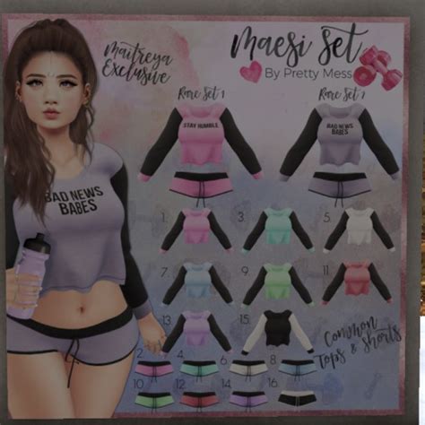 Second Life Marketplace Pretty Mess 9 Maesi