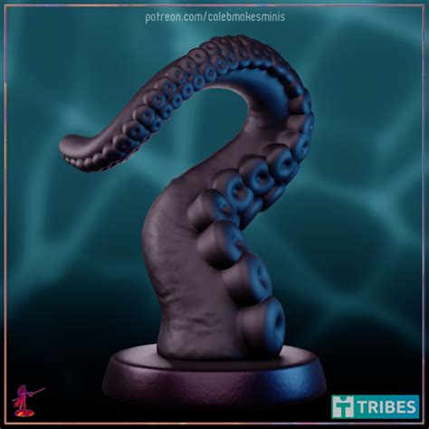 3d Printable The Fathomless Warlock Pre Supported Buccaneers Series