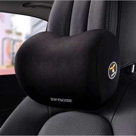 Awesome หมอนรองคอ หมอนรองคอในรถ รองไหล่ ที่รองพิงหลังสำหรับรถยนต์ สินค้าพร้อมส่ง Shopee Thailand
