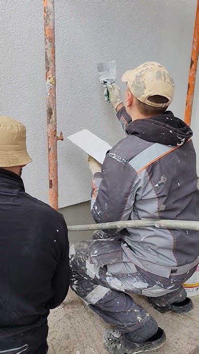 Школа нанесения Декоративной Штукатурки Ceresit на фасад дома утеплённый фасадным пенопластом