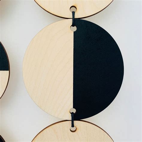 Extra Large Wall Hanging Black Wall Hanging Massive Wall Art Geometric