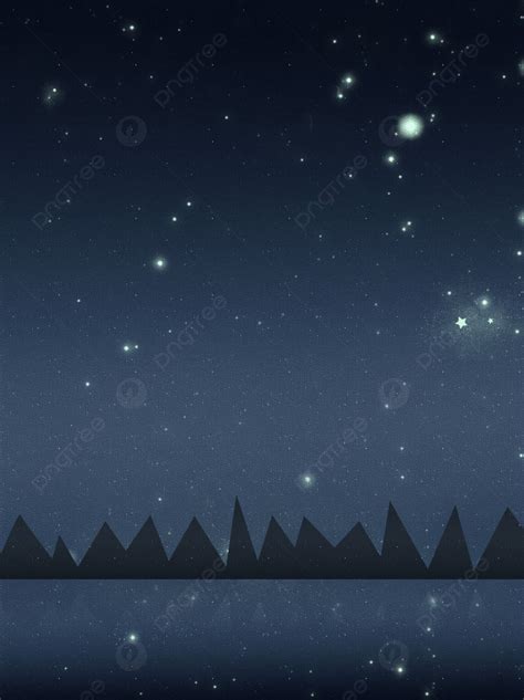 Background Mimpi Penuh Kartun Malam Langit Berbintang Poster Latar