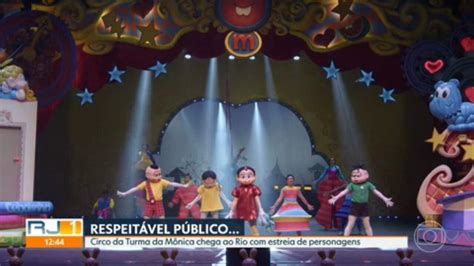 Vídeo Circo da Turma da Mônica chega ao Rio estreia de personagens