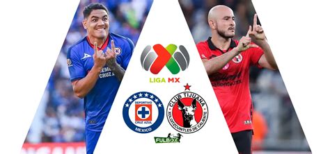 Cruz Azul Vs Tijuana EN VIVO Cuartos De Final Liga MX Apertura 2024