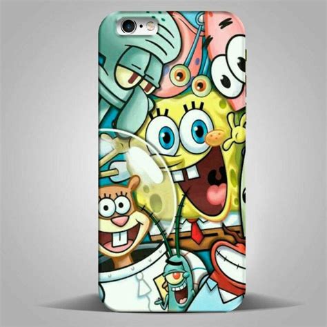 Capa Para Celular Bob Esponja E Amigos