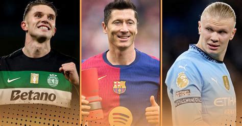 The Race For The 2024 25 European Golden Shoe Gyokeres Haaland