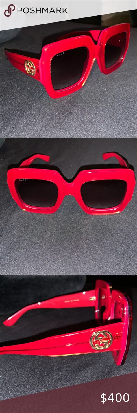 Womens Red Gucci Sunglasses Gucci Sunglasses Gucci Sunglasses