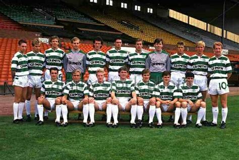 Celtic Team Group In 1987 88 Celtic Celtic Team Celtic Fc