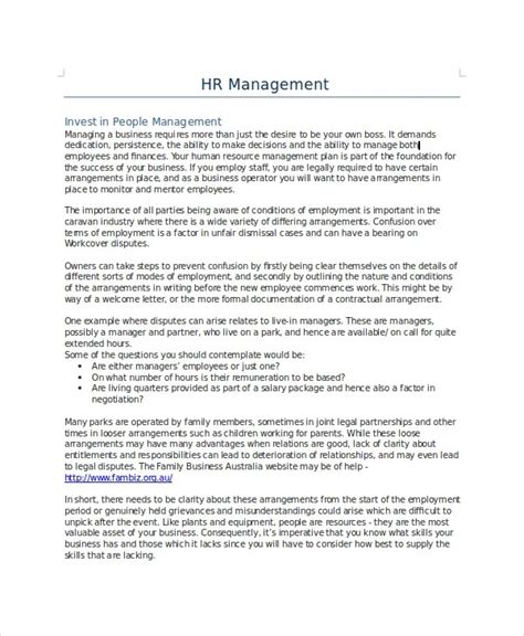Free Hr Policy Templates It Also Includes Employee Handbook Templates