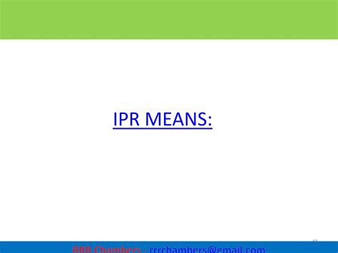 Intellectual Property Rights Ppt Pptx Ppt