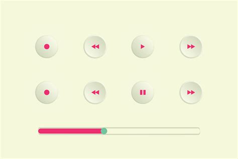 This Is A Colorful UI Design With Soft Neumorphism 40332762 Vector Art At Vecteezy