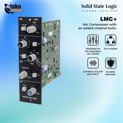 Jual Solid State Logic Ssl Lmc 500 Series Compressor Shopee Indonesia