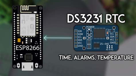 Esp8266 Nodemcu Ds3231 Module Dhorloge En Temps Réel Rtc