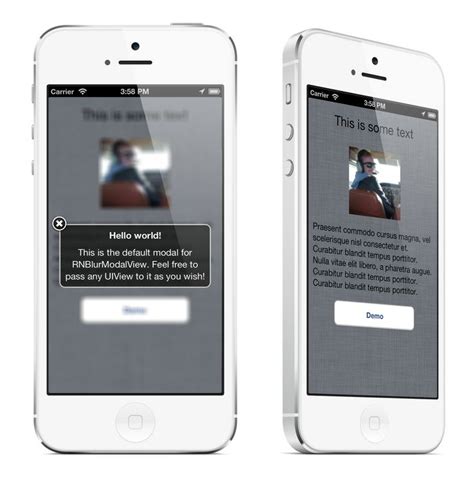 Modal View