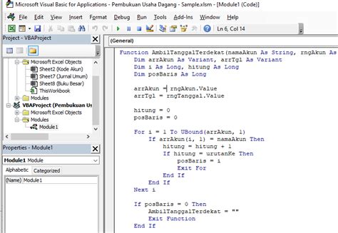 Cara Membuat Buku Besar Otomatis Di Excel Berdasarkan Data Dari Jurnal Umum Depot Excel