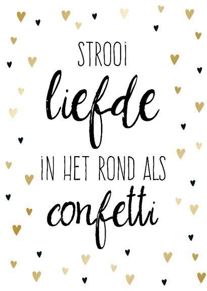 Valentijnskaart Confetti Valentijnskaarten Inspirererende Citaten