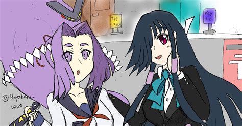 艦隊これくしょん Jk初春／早霜概念 カンキョのイラスト Pixiv