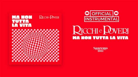 Ricchi E Poveri Ma Non Tutta La Vita INSTRUMENTAL YouTube