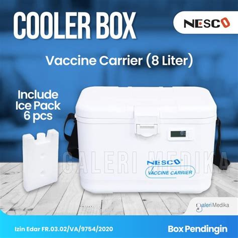 Jual Onemed Cooler Box Vaccine 8 Liter Kotak Pendingin Vaksin Shopee Indonesia