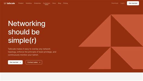 Tailscale Features Page Ui Saasframe