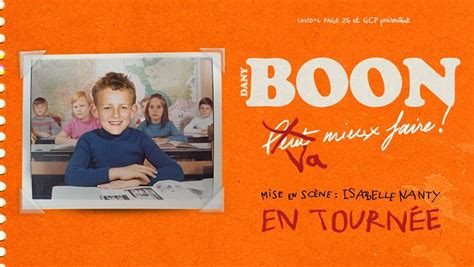 Spectacle Dany Boon à Paris 2025 Billets Prix Et Réservations